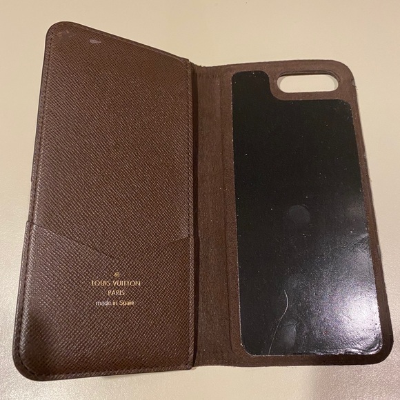 Louis Vuitton | Accessories | Louis Vuitton Iphone 8 Folio Case | Poshmark